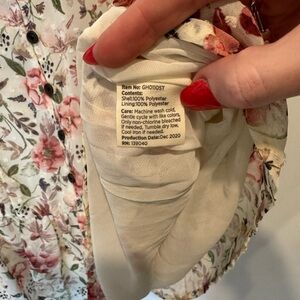 Good Hart | Tops | Good Hart Matilda Jane Vneck Floral Peplum Blouse ...